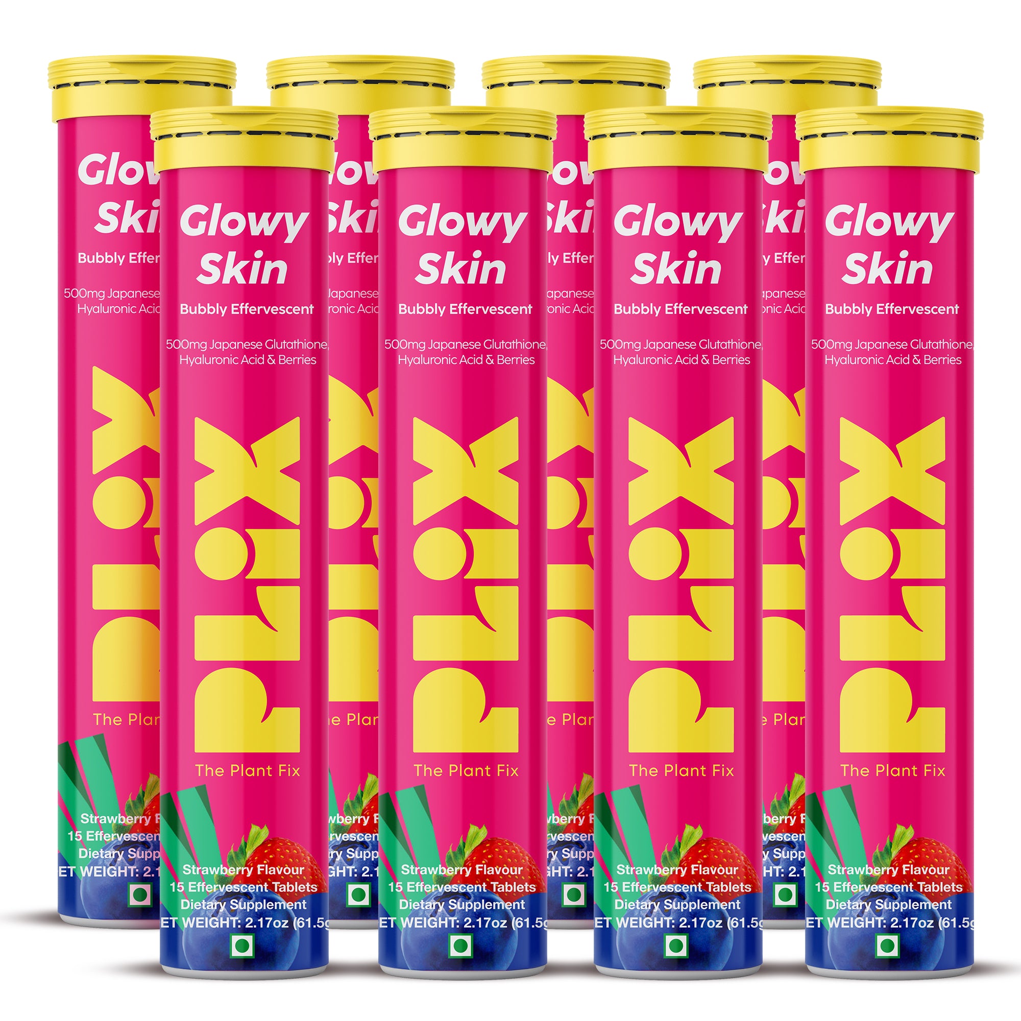 Glowy Skin Effervescent with 500mg Glutathione – Plixlife USA